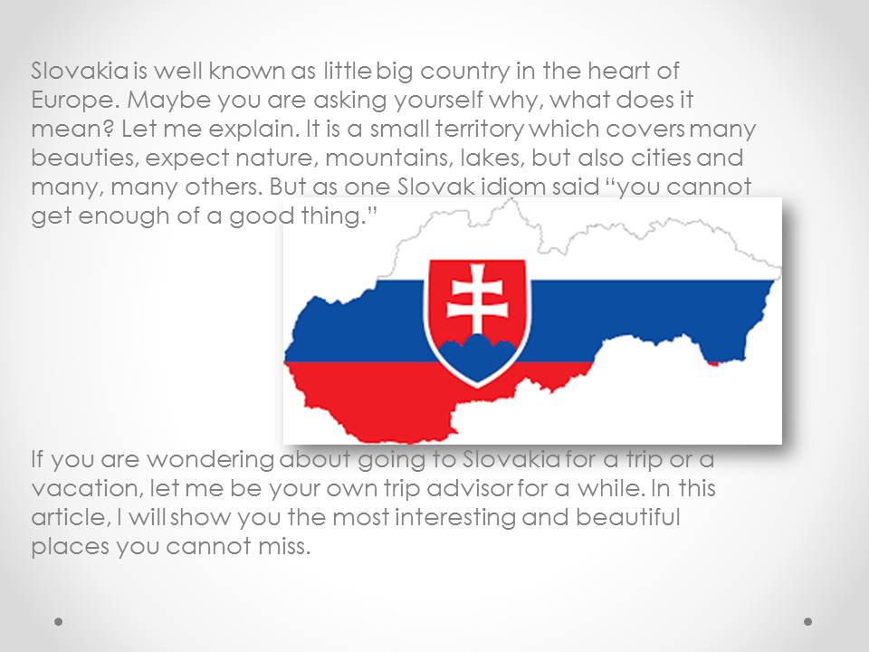 Slovakia – Little Big Country – efsantabarbaranews.com